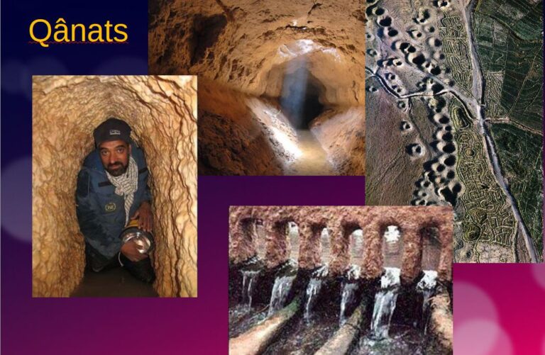 The science of Oases, from the Indus Valley to Persian qânats