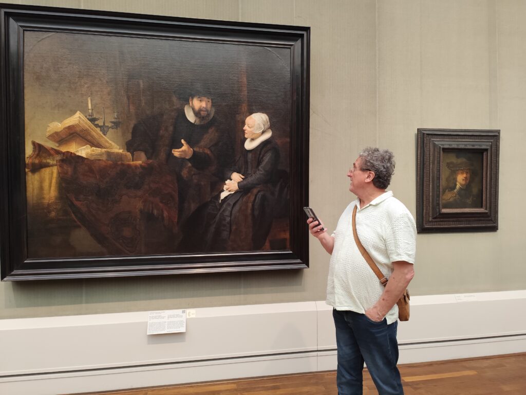 ARTKAREL AUDIO GUIDE - Rembrandt painting the voice of Anslo (Berlin ...